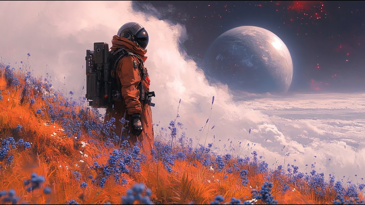 Ambient Space Music for Relaxing, Stress Relief, Dreaming | Radio Live ...