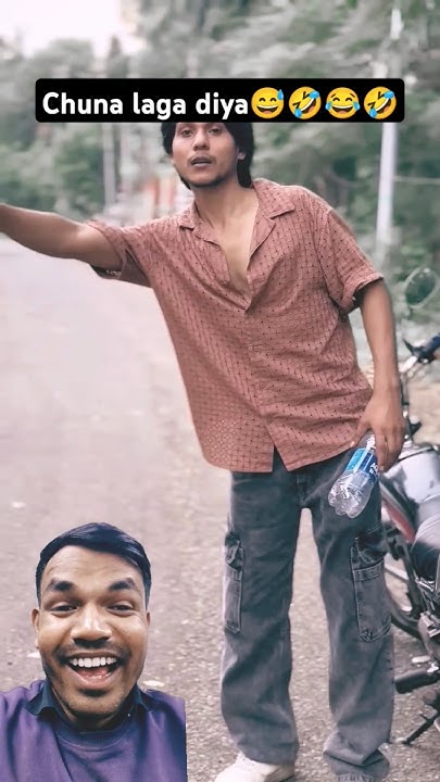 Chuna lag gaya🤣😂😆#shorts #funny #funnyabrazkhan #comedy #abrazzkhan #memes #abrazkhancomedy ...