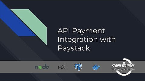 API Payment Integration with Paystack - YouTube