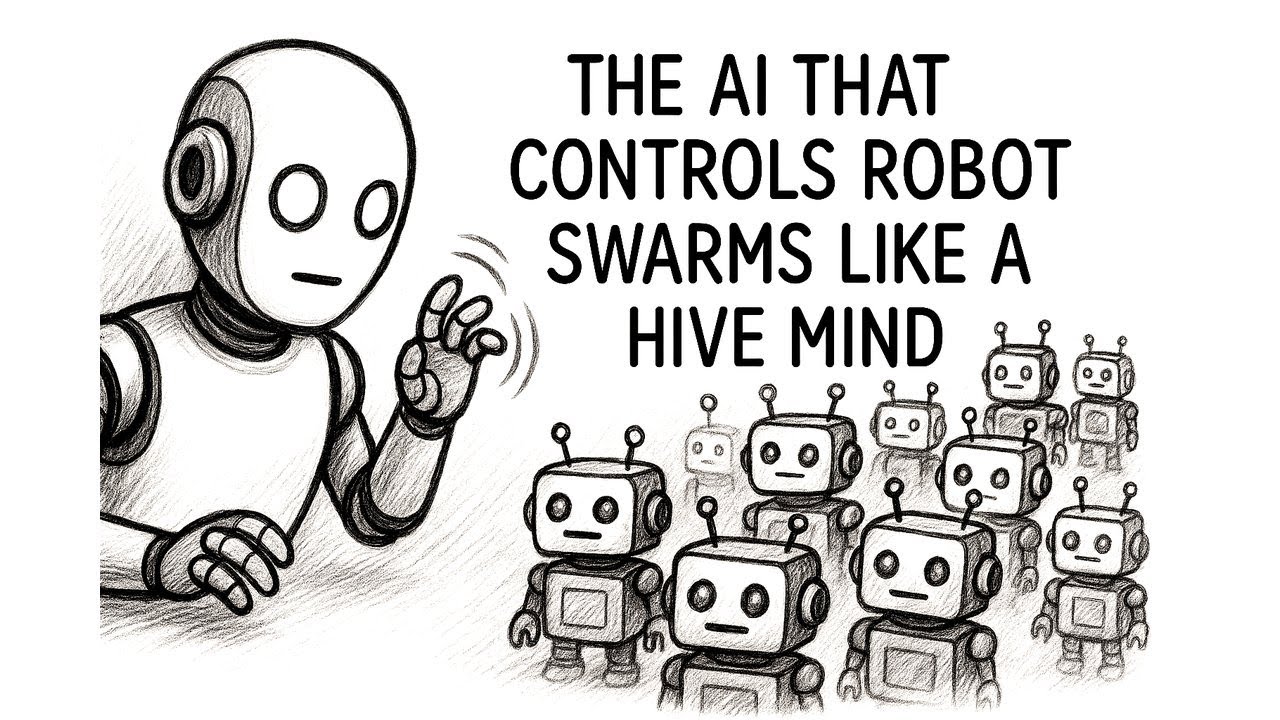 The AI That Controls Robot Swarms Like a Hive Mind 🤖 - YouTube