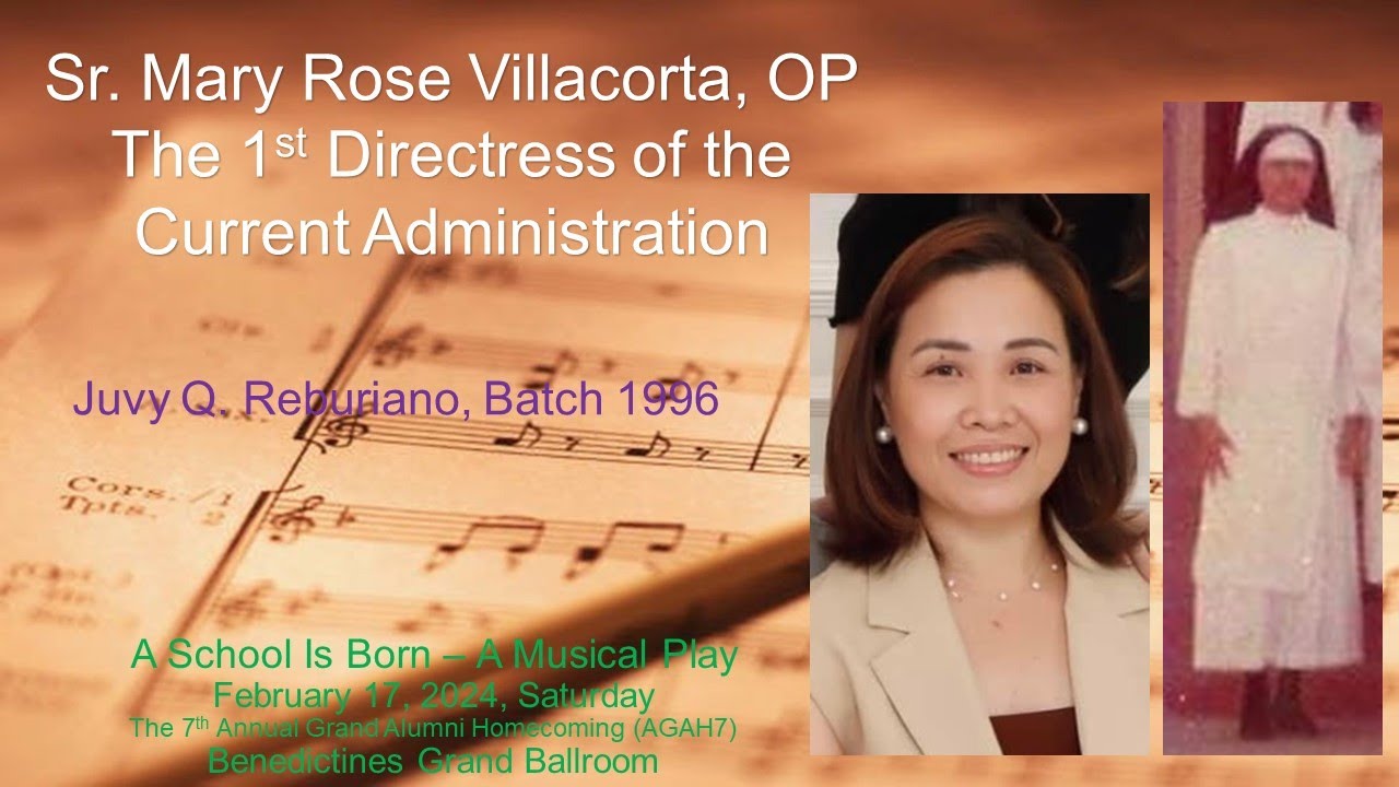 AGAH7 Musical Play's Cast #8 - Sr. Mary Rose - YouTube