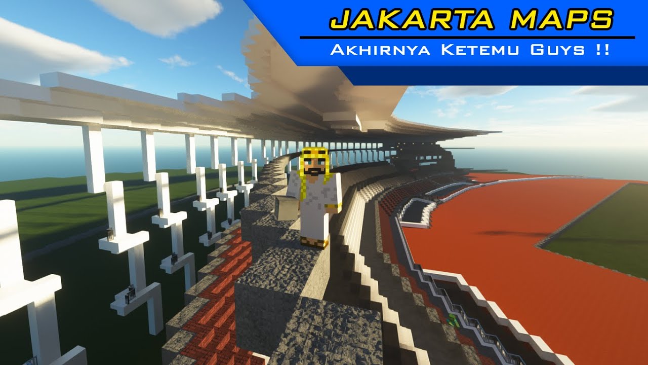 Lanjutin Map Jakarta Minecraft Aja deh | LIVE | - YouTube