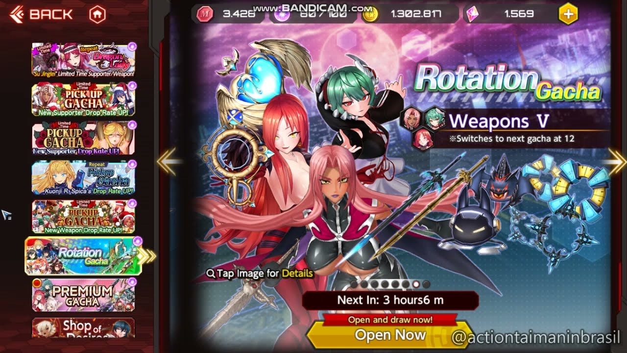 Como aproveitar os eventos de Gacha Action taimanin - YouTube