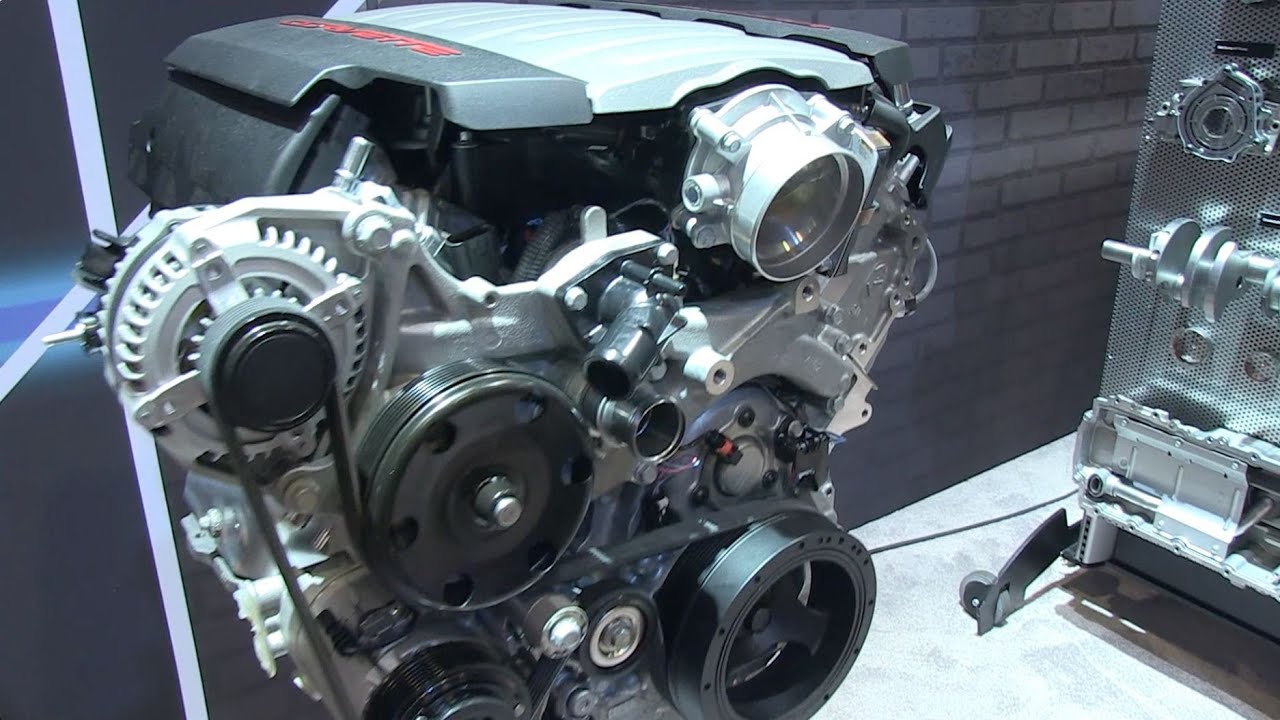 The New Chevy LT1 Motor - SEMA 2012 - YouTube