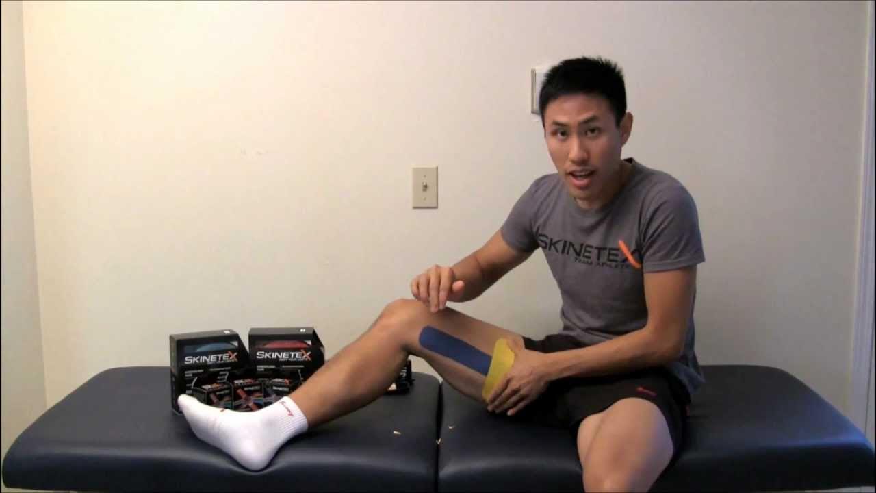 Groin Strain taping - Skinetex - YouTube