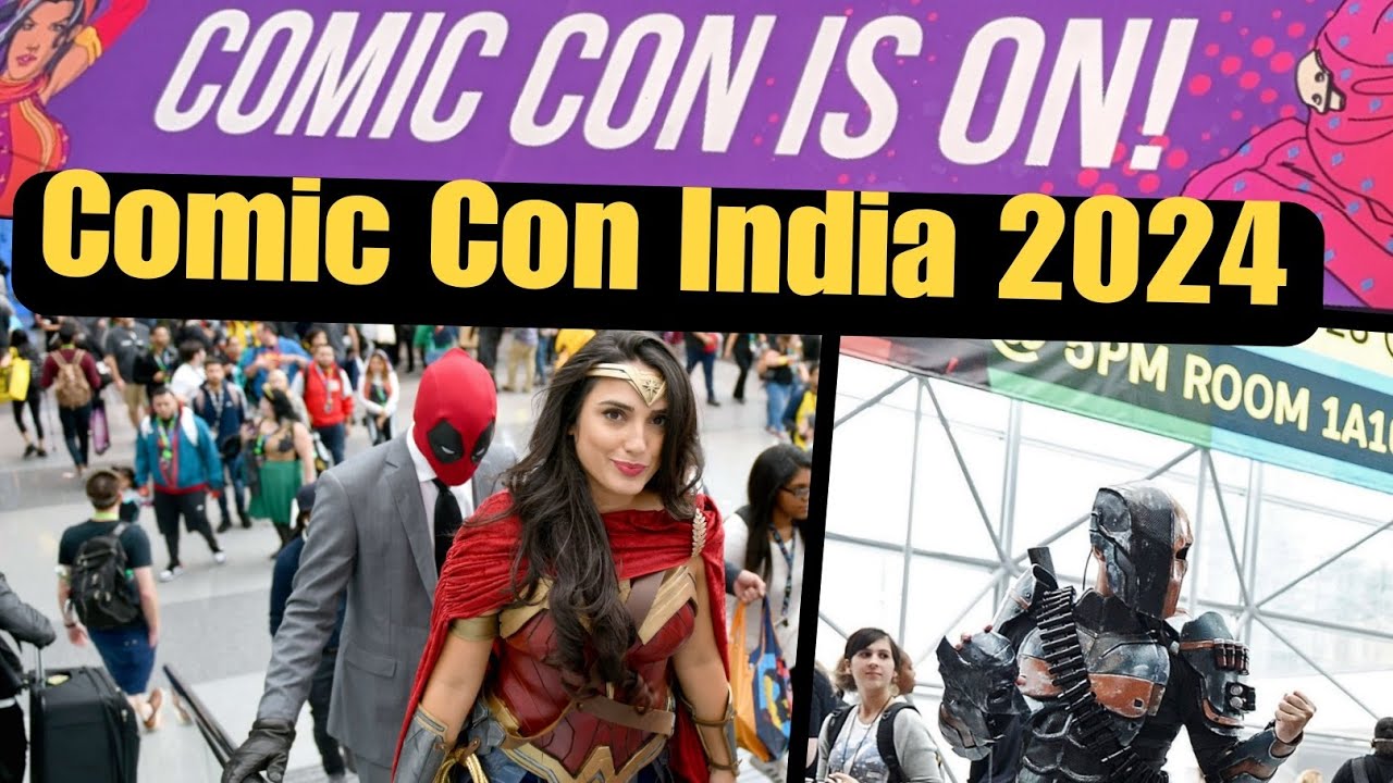 Comic Con India 2023 || The Real Multiverse is Here || #comiccon # ...