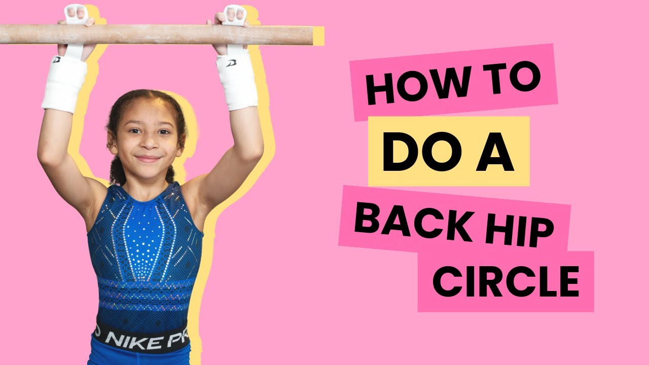 How to Do a Back Hip Circle on Bars | Gymnastics Tutorial ft. DRYBands ...