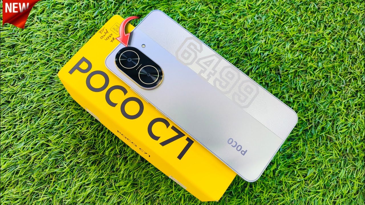 Poco C71 Unboxing & Review 🔥 Best Phone Under 7000 ? - YouTube