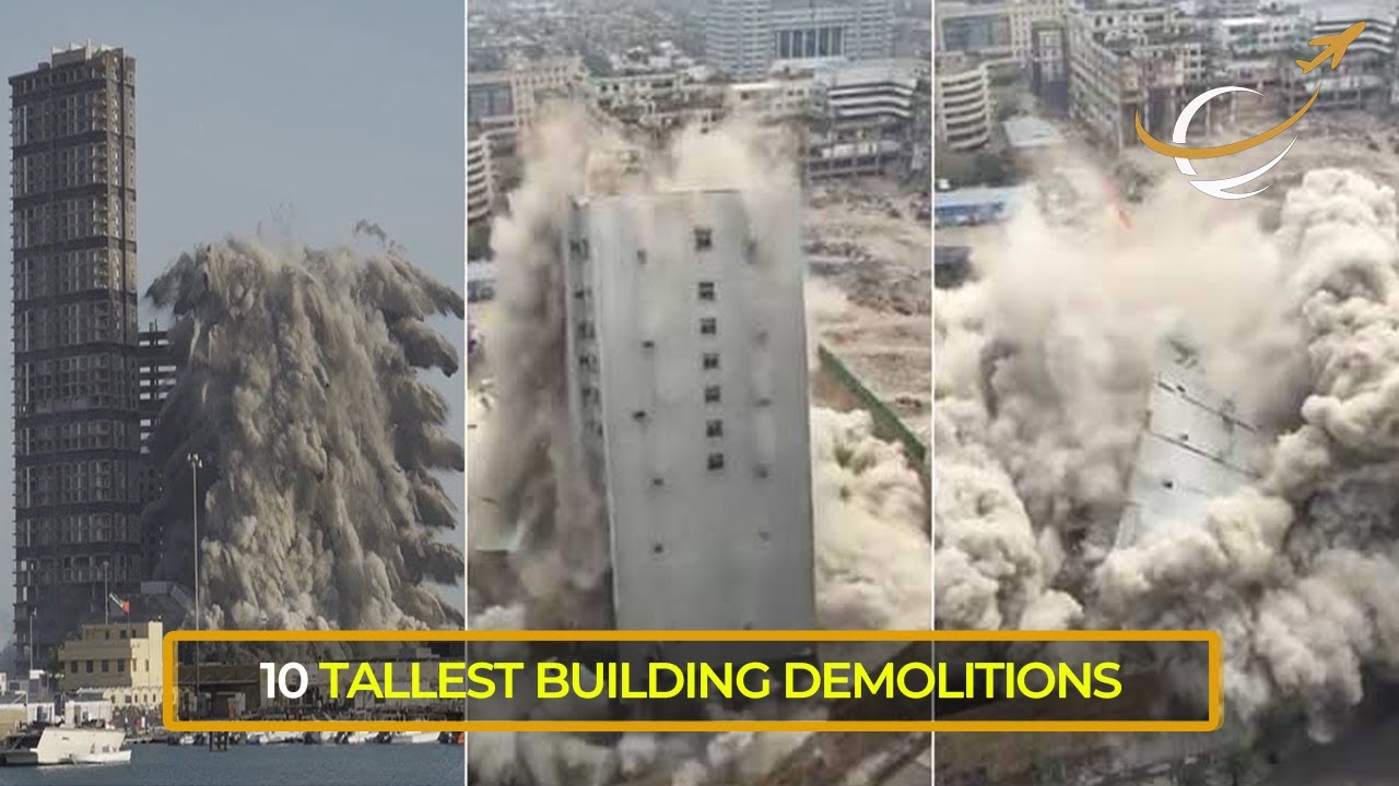 Top 10 Building Demolitions in the World - YouTube
