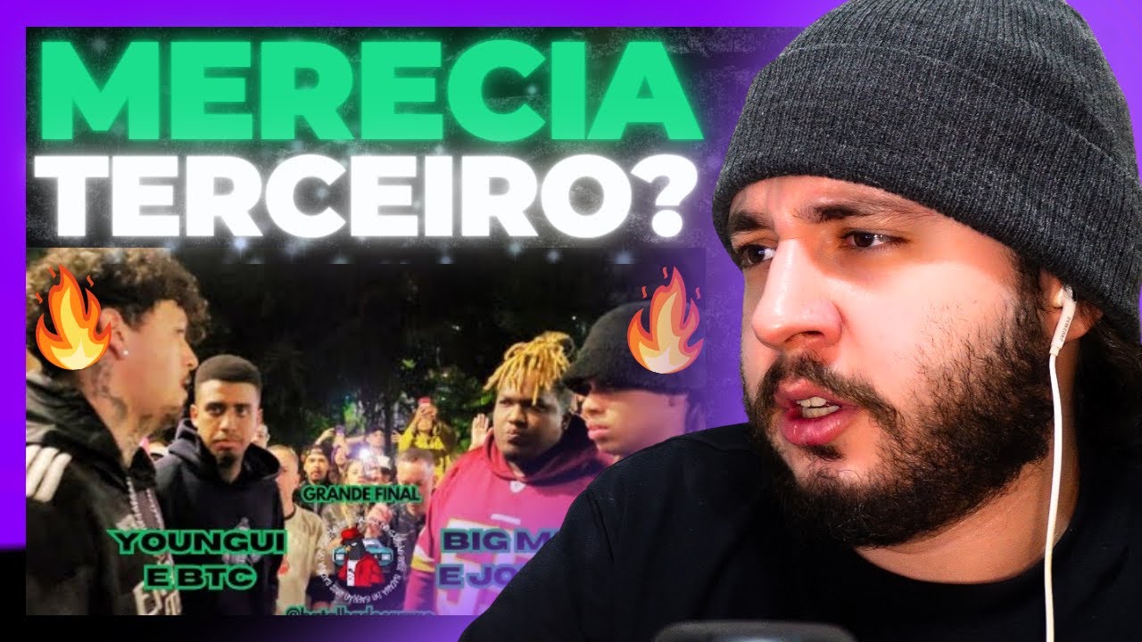 [FINAL SURREAL 🔥] BIG MIKE E JOTAPÊ X YOUNGUI E BTC | FINAL | BATALHA DO CARRÃO | REACT BAUEB ...