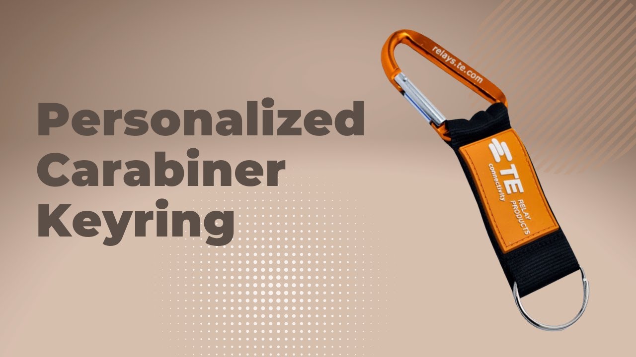 Personalized Carabiner Keyring- Carabiner Keyring Maker - YouTube