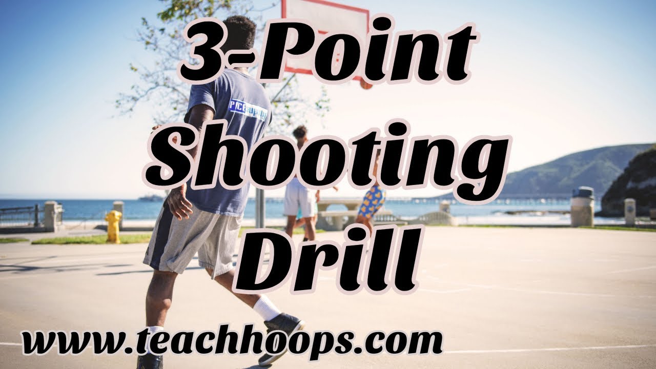 3-point Basketball Shooting drill - YouTube