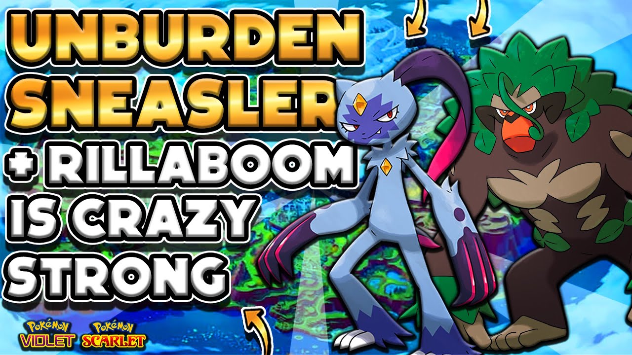 UNBURDEN SNEASLER Is Crazy Strong In Regulation D! - Pokémon Scarlet ...