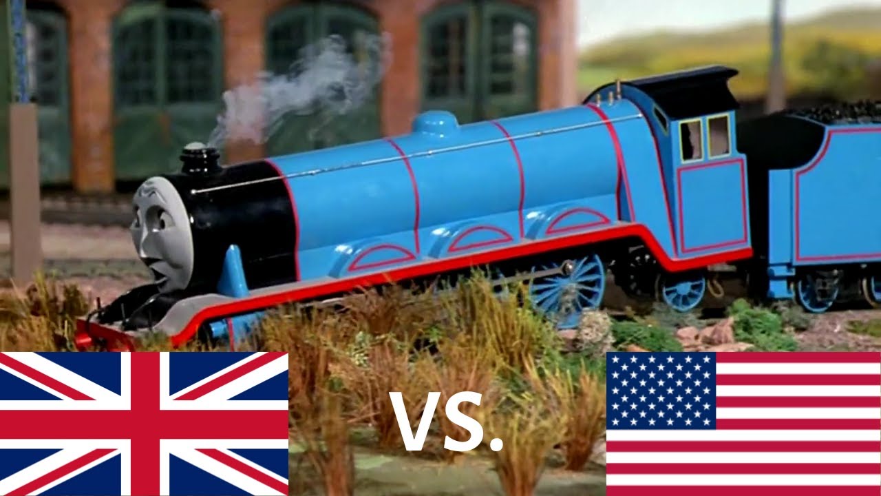 "Off the Rails" Gordon Falls In The Ditch Scene - UK vs. US Dub - YouTube