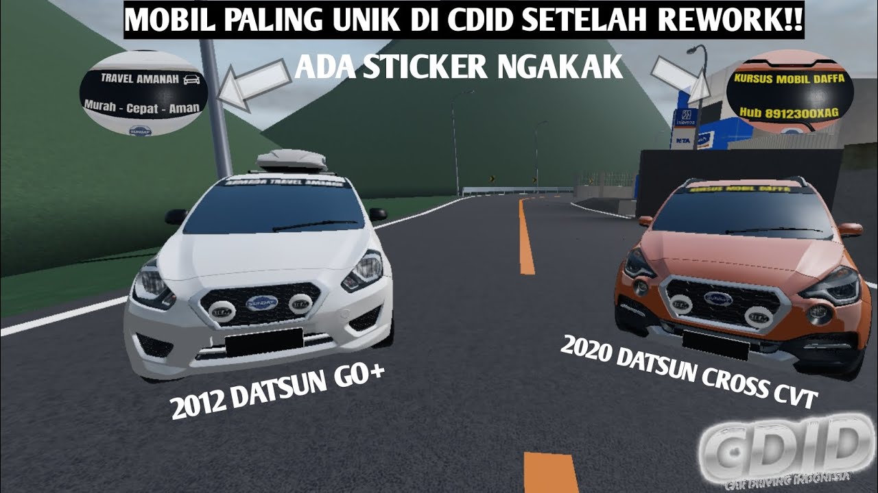 MOBIL NO GAMEPASS INI COCOK BANGET BUAT RP DI CDID GA BAKAL BOSENIN ...