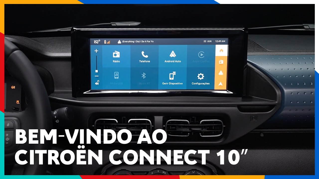 Bem-vindo ao Citroën Connect 10” - YouTube