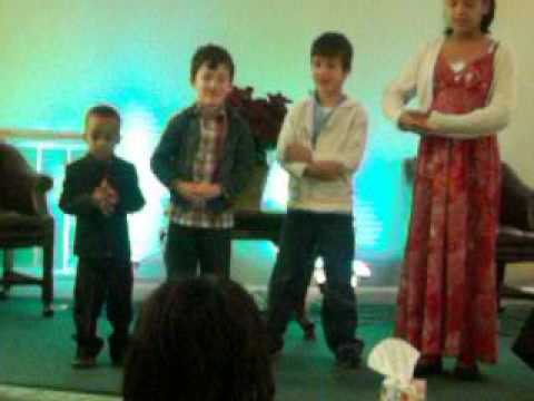 Baby Jesus Kids Christmas Song 12 23 2012 - YouTube