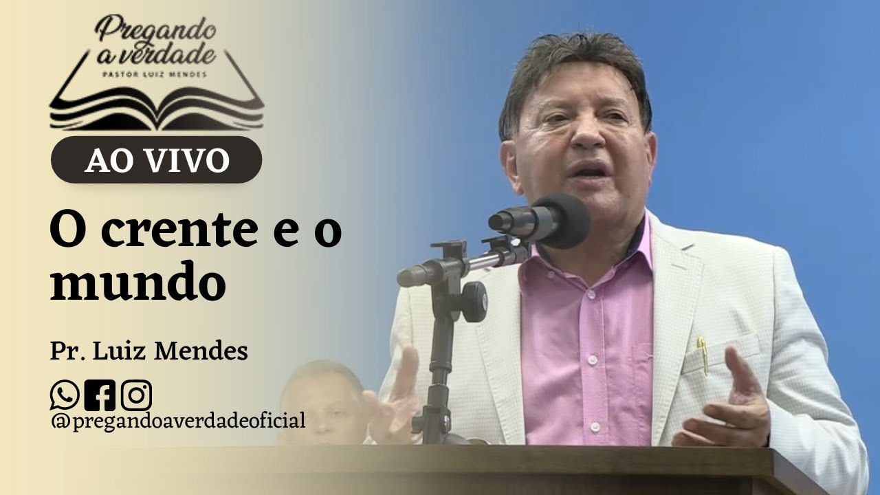 12/03/2023 | Escola Dominical | Expondo as Escrituras Parte 2 - Pastor Luiz Mendes - YouTube