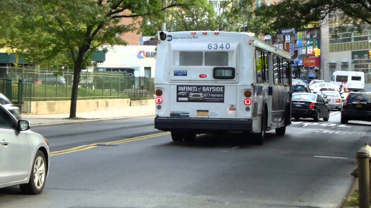 MTA NYCT Bus: 1999 OBI Orion V Q16 Bus #6340 at 35th Ave & Union St ...