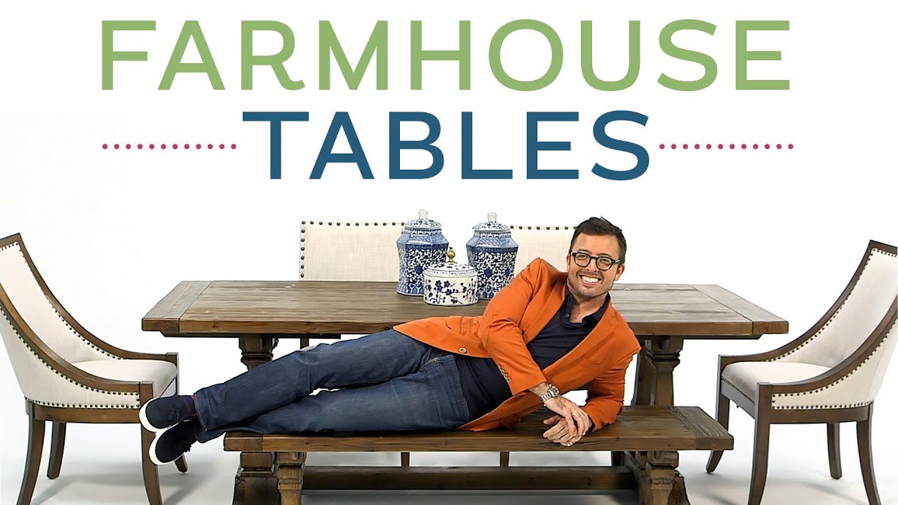 The Farmhouse Table Fables | The Furniture Geek - YouTube