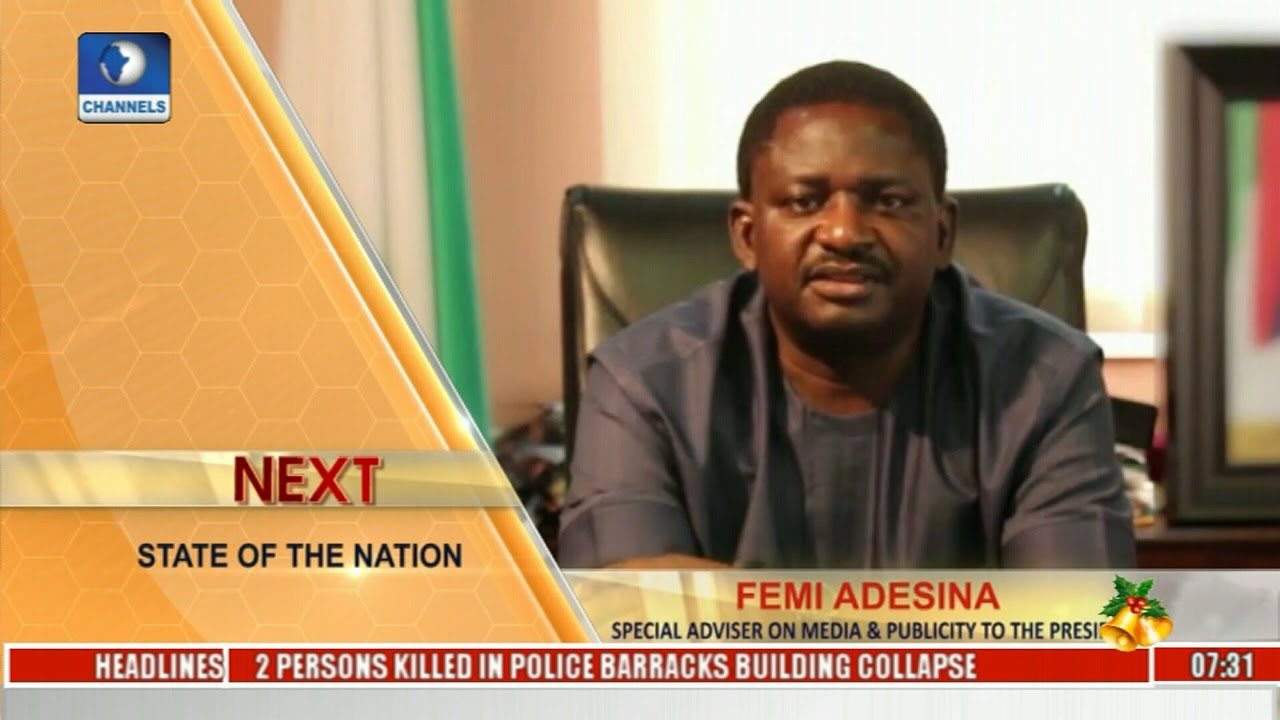 Sunrise Daily Dissects Dire National Issues With Femi Adeshina Pt 1 ...