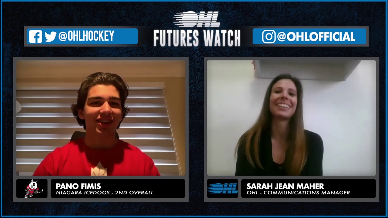Futures Watch: Pano Fimis (Niagara IceDogs) - YouTube