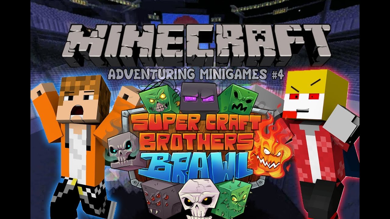 Minecraft - ADVENTuring Minigames - Day 4 - Super Craft Bros - YouTube