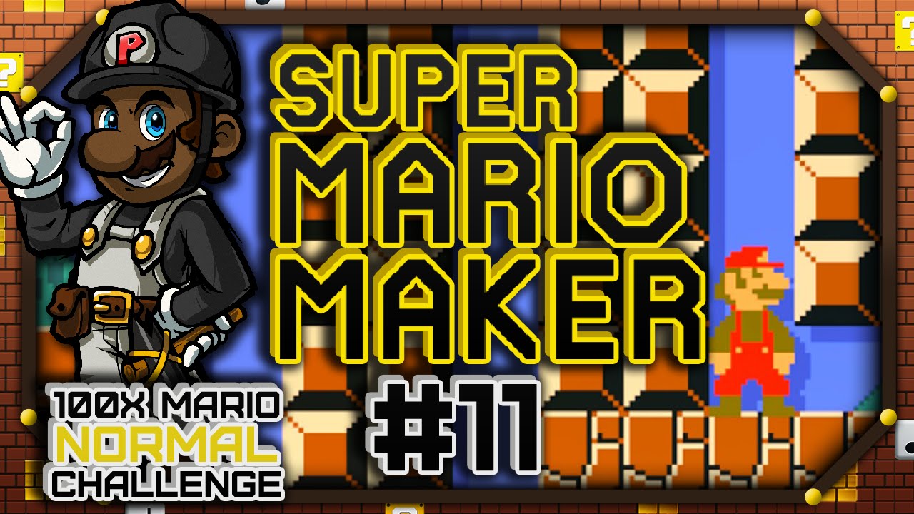 100x Mario Challenge - NORMAL COURSES | Super Mario Maker #11 (Let's ...