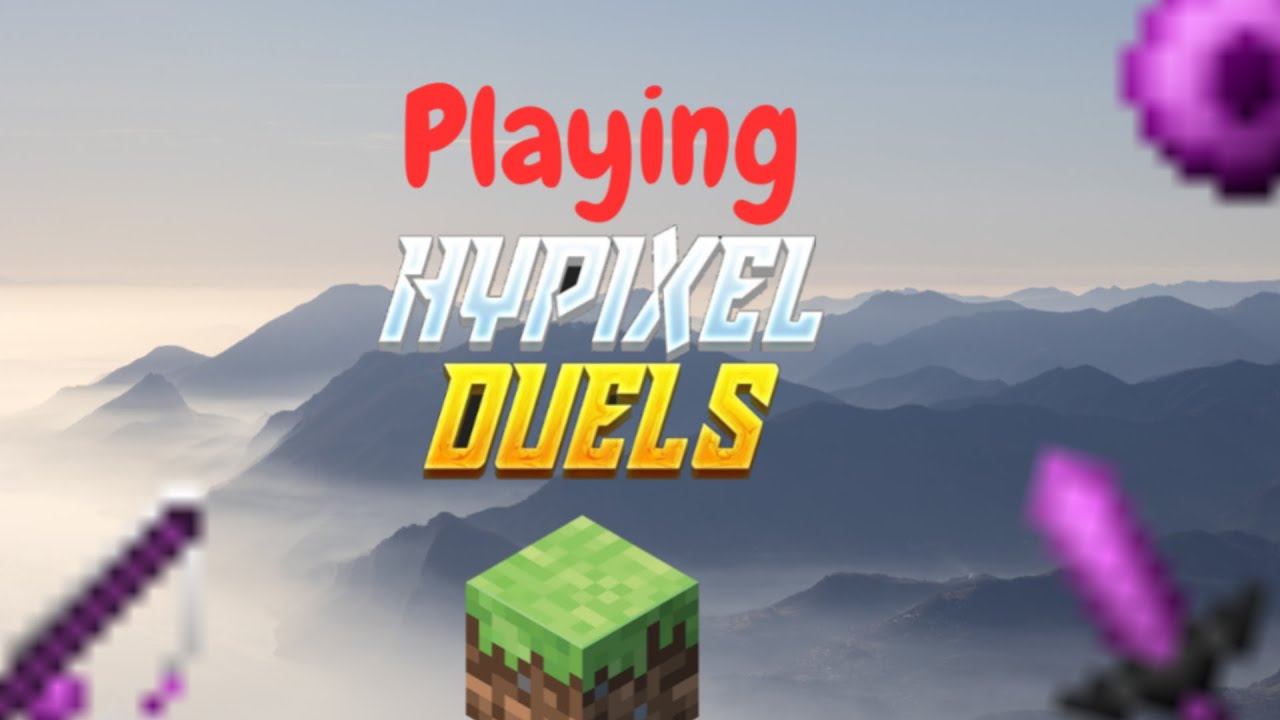 PLAYING HYPIXEL DUELS!!!!! - YouTube
