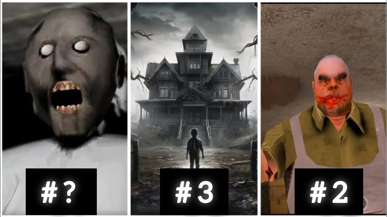 Top 10 Horror Games That Will Grow Your Gaming Channel. | Horror Games ...