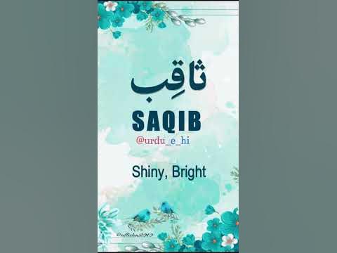 🌹Saqib🌹 | Name Meaning Status || Urdu e Hind Official | - YouTube