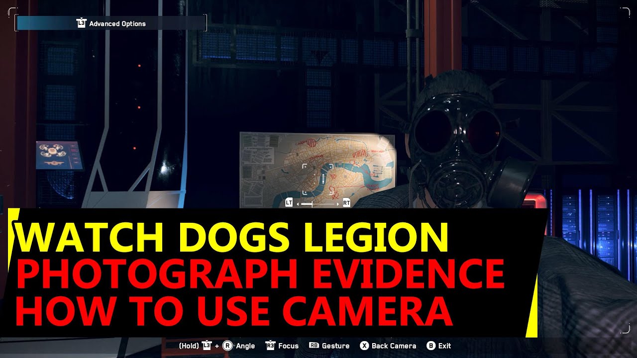 Watch Dogs Legion Photograph Evidence - How to Take Pictures - YouTube