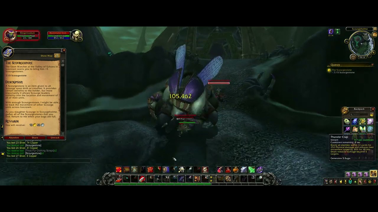 World of Warcraft: 11 The Scourgestone (Gameplay/Walkthrough) - YouTube