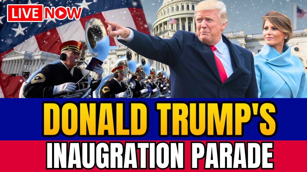 LIVE: Donald Trump's Inauguration Parade (WATCH PARTY) - YouTube