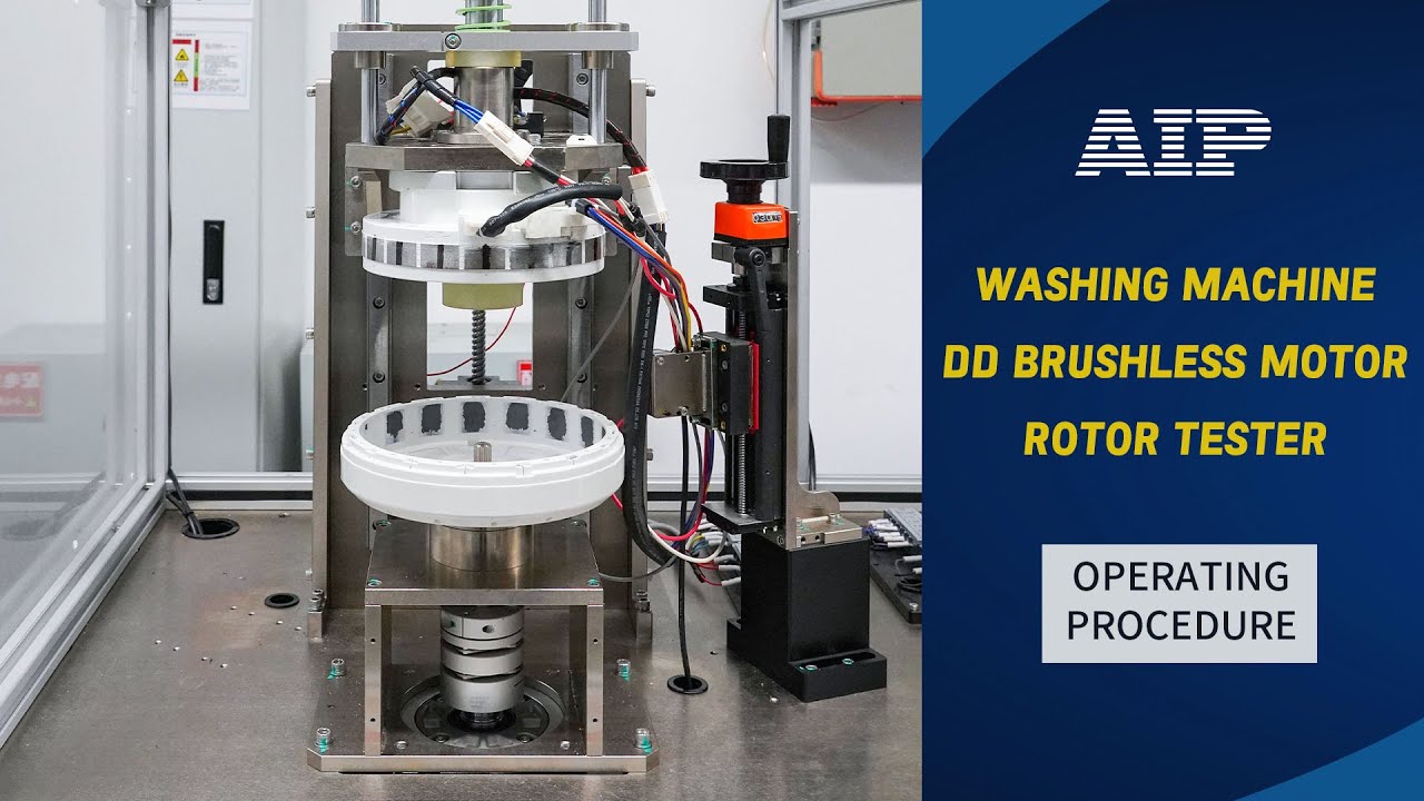 Washing Machine DD Brushless Motor Rotor Tester | AIP's customized ...