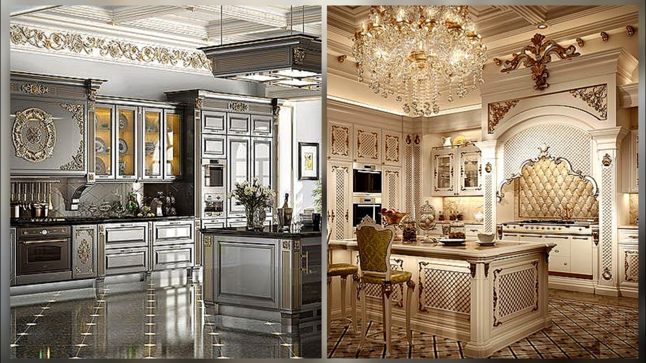 Royal Style Master Kitchen Interior Ideas|| Most Beautiful Interior For ...