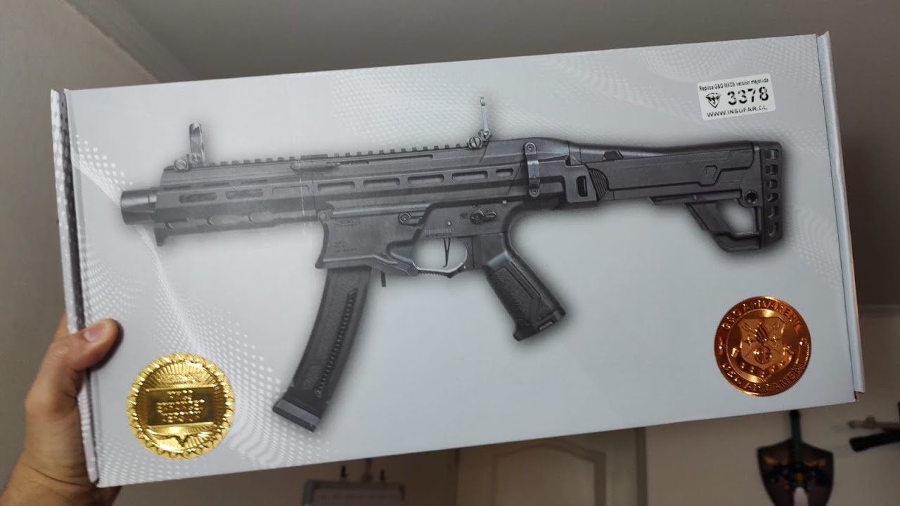 UNBOXING MXC9 AIRSOFT Yio Games - YouTube