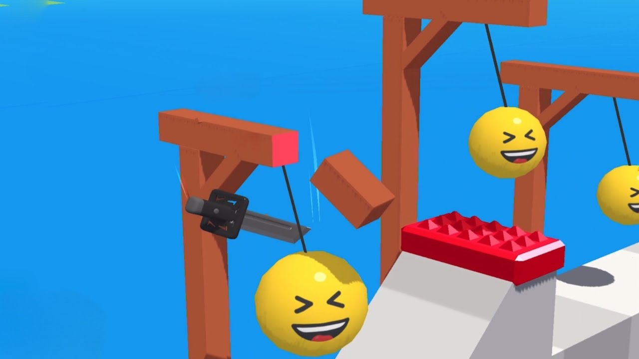 Slice it all! Very satisfying and relaxing slicing game - YouTube
