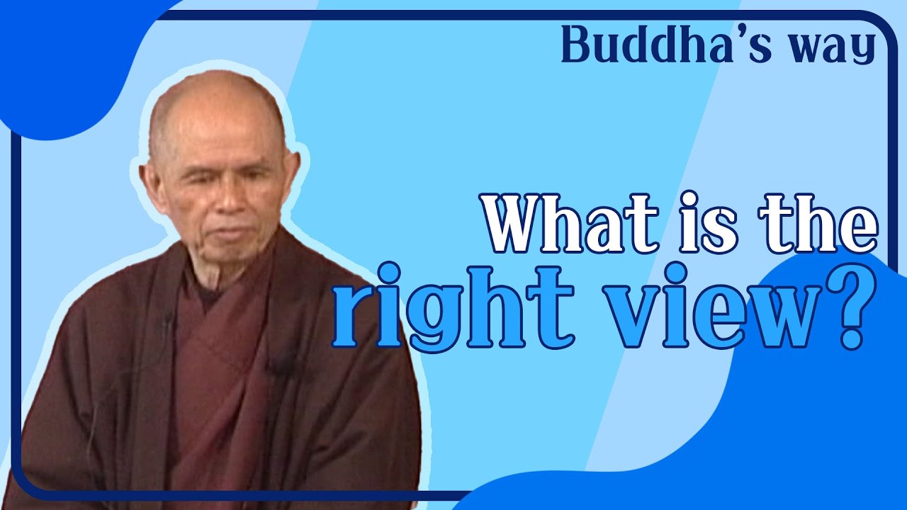 What is the right view? [Buddha's way 9] - YouTube