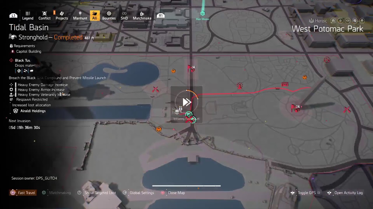 The Division 2 Farming MAX SHD Watch Levels TU9 KleverThumbs's Live Ps4 ...