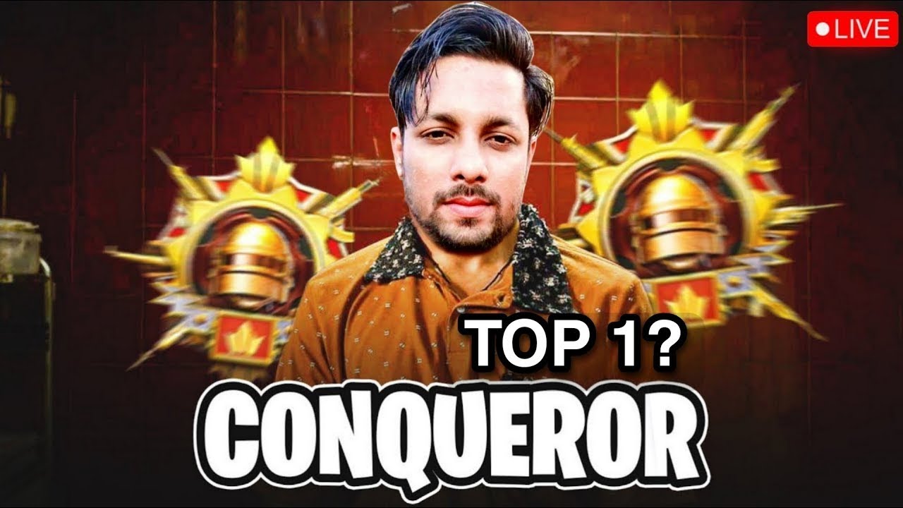 🔴 RANK PUSH CONQUEROR CHALLENGE DAY 1 | BGMI LIVE STREAM | @drunkenkinggaming6331 - YouTube
