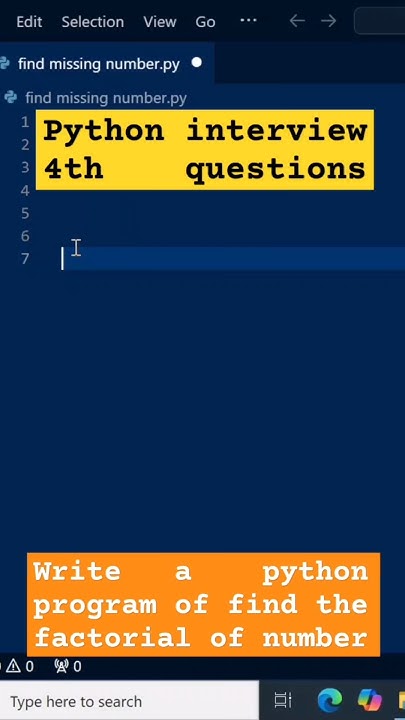 python interview questions and answers _ python interview _ python full course _ python # ...