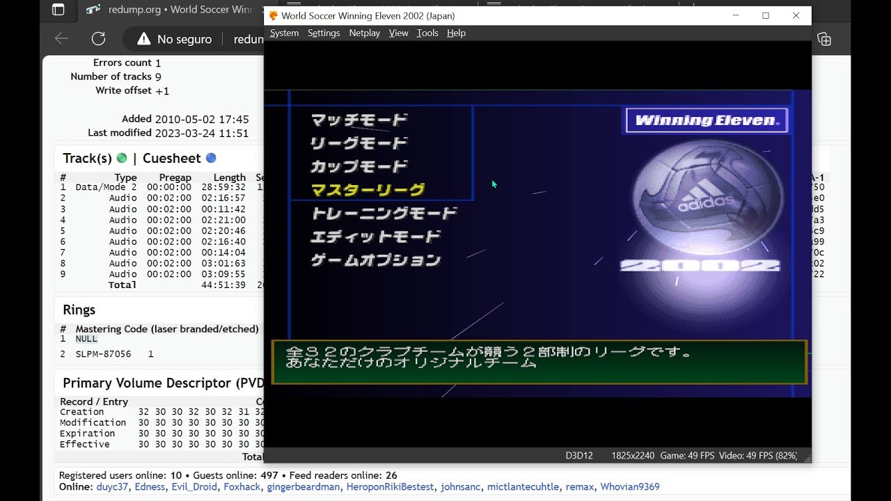 Winning Eleven 2002 Video Tutoriales Presentación de Proyecto -WE2002- - YouTube
