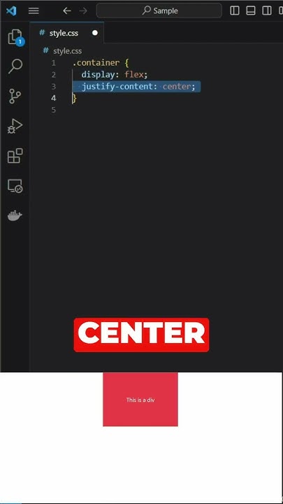 Easiest Way To Center A Div In Css Youtube
