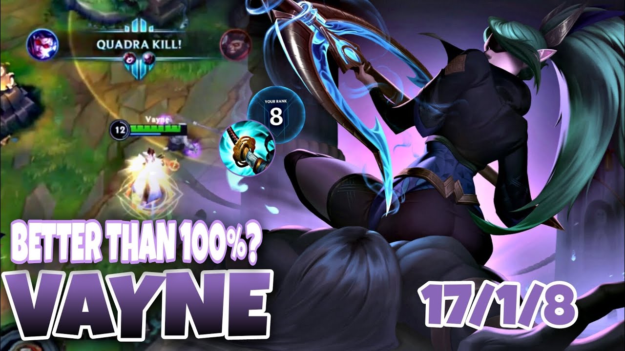Wild Rift VAYNE | TRISTANA COUNTER VAYNE? LET'S SEE THAT |GAMEPLAY ...