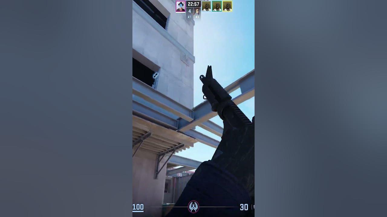 the best Vertigo retake flash in CS2 - YouTube