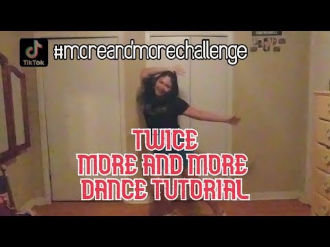 [MIRRORED]- TWICE(트와이스) MORE & MORE TIKTOK CHALLENGE VER. Dance Tutorial+explanation