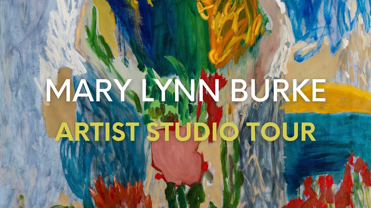 Mary Lynn Burke: Artist Studio Tour - YouTube