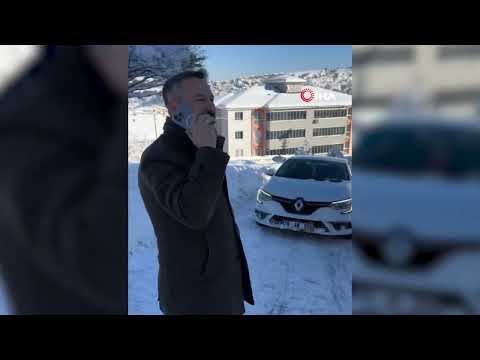 Başkan yolda kaldı, kendini eleştirdi