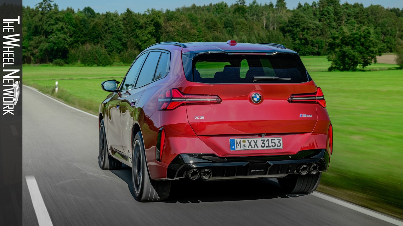 2025 BMW X3 M50 xDrive | Fire Red | Driving, Interior, Exterior - YouTube